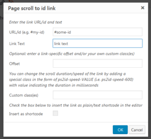 Page scroll to id for WordPress tutorial – malihu | web design